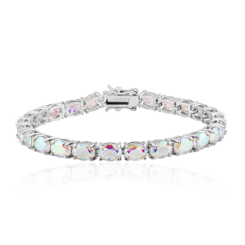 Moonlight Quartz Silver Bracelet