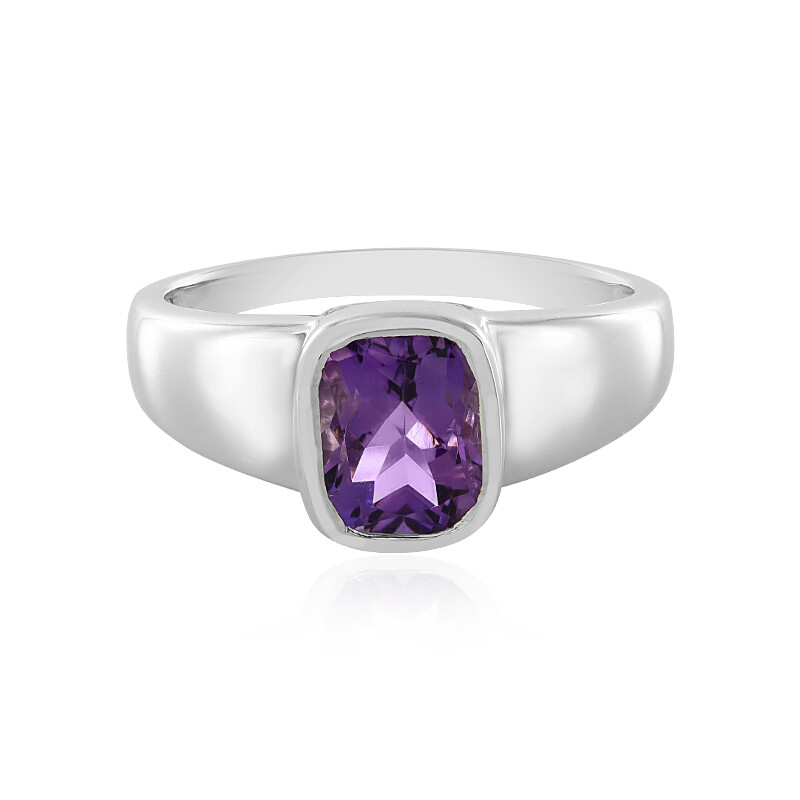Brazilian Azure Quartz 925 Silver Ring, 2.976ct