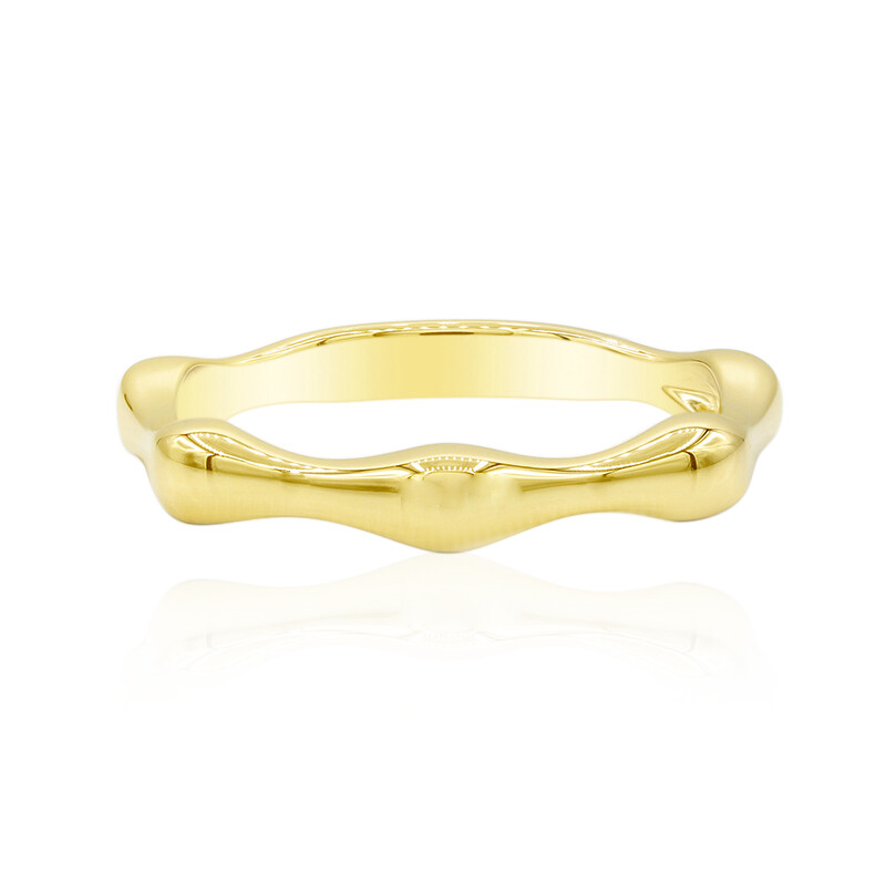 Sophisticated 14K Gold Wave Ring, 2.95g