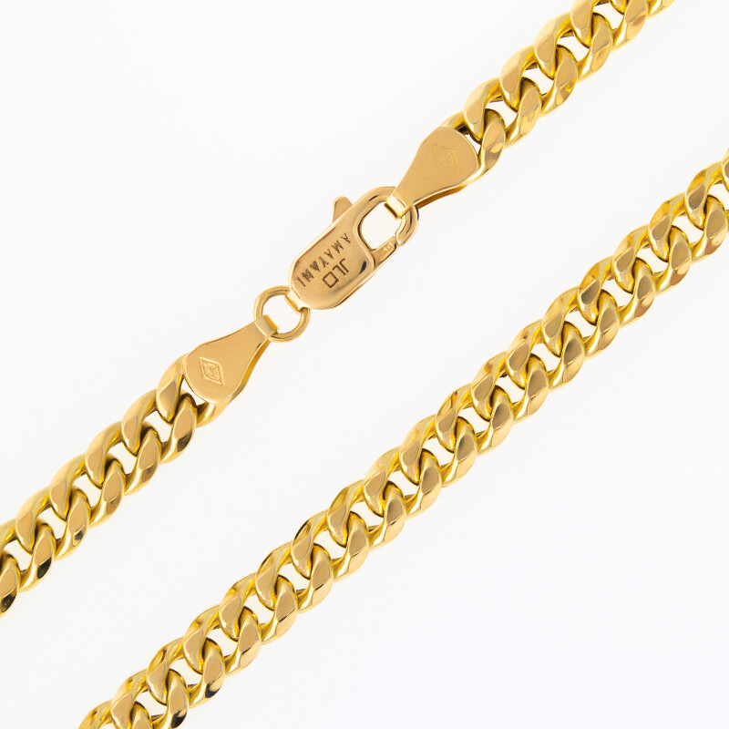 AMAYANI 18k Yellow Gold Chain Necklace, 13.06g