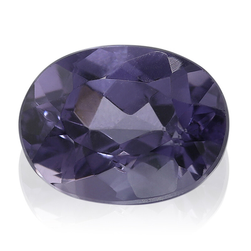 Brazilian Blueberry Quartz 5.25ct Oval Gemstone