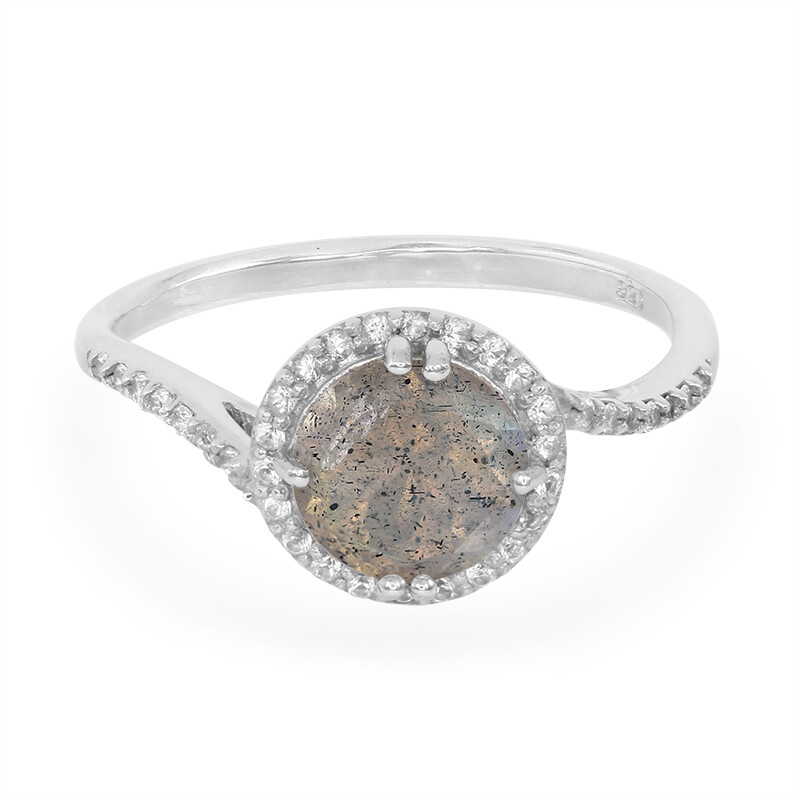 Romanian Spectrolite 925 Silver Ring, 1.08ct