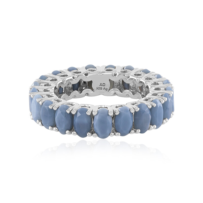 Blue Opal Silver Ring-1350SN | Juwelo