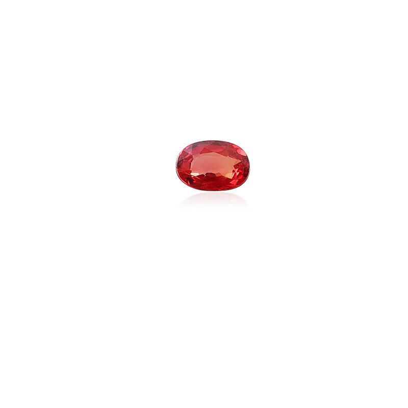 Oval Brilliant Tanzanian Ruby, 0.855ct