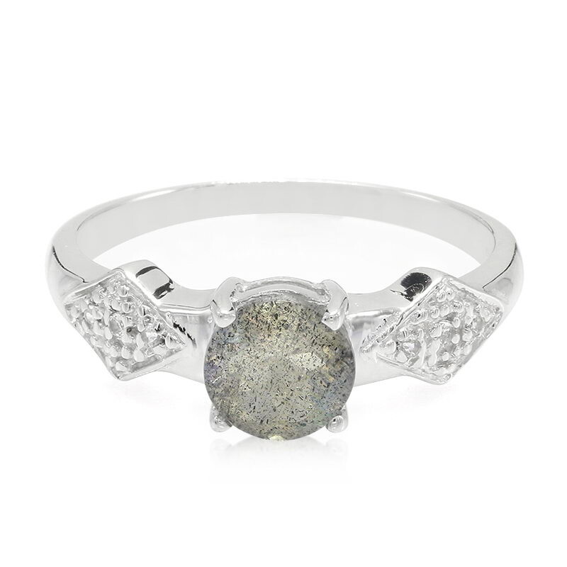 Romanian Spectrolite Silver Ring-2264PL | Juwelo